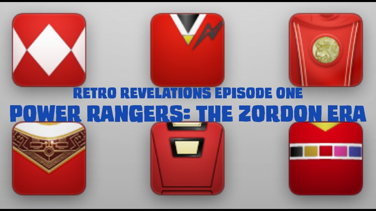 Retro Revelations #001: Power Rangers - The Zordon Era - YouTube
