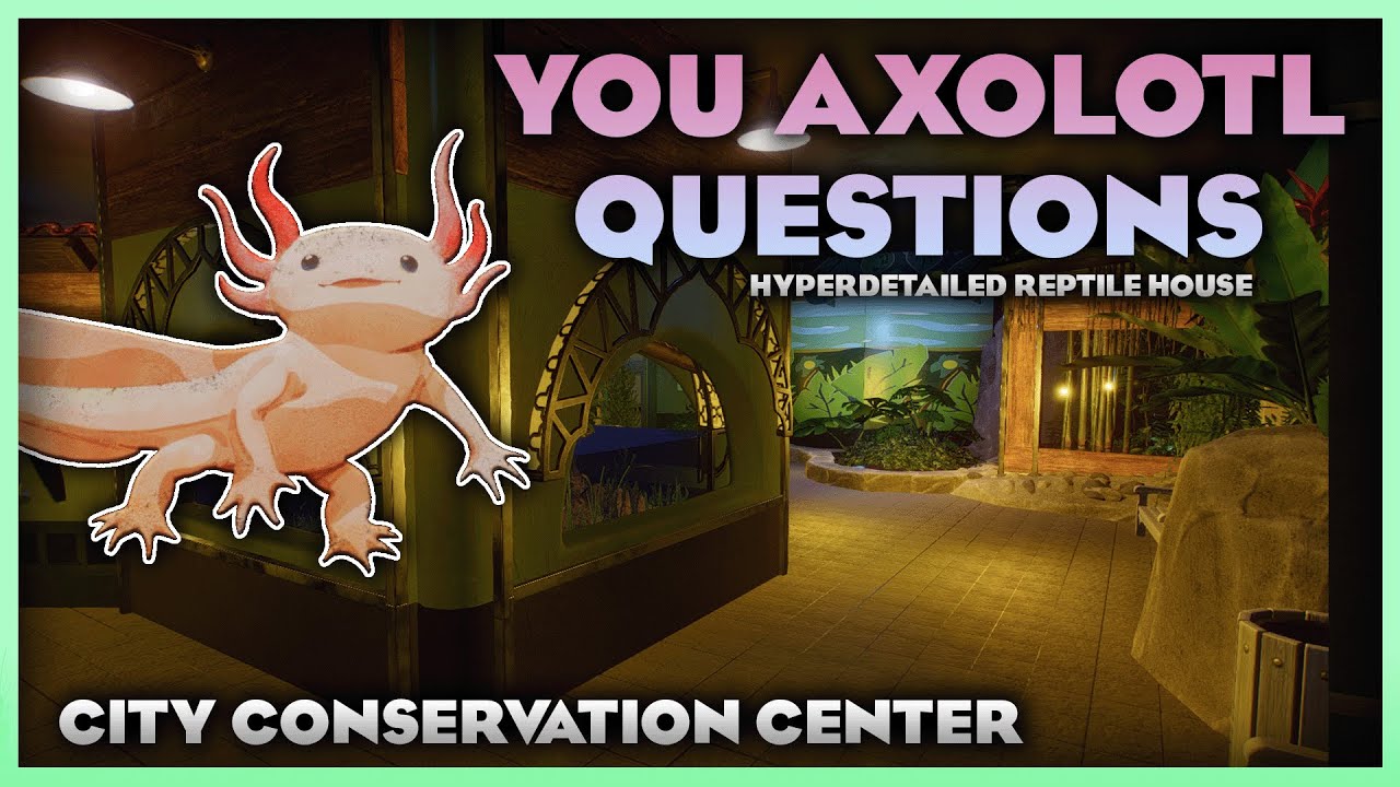 You Axolotl Questions! | City Conservation Center - YouTube