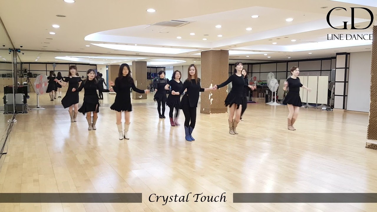 Crystal Touch - Line Dance (Claire Bell & Maddison Glover) - YouTube