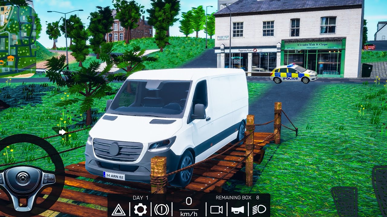 Cargo Van Simulator 2025 | Driving Cargo Van in Cities - YouTube