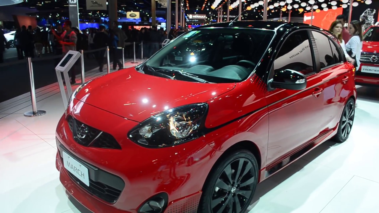 Fui no Salão do Automóvel conhecer o nissan march mais bonito do Brasil ...