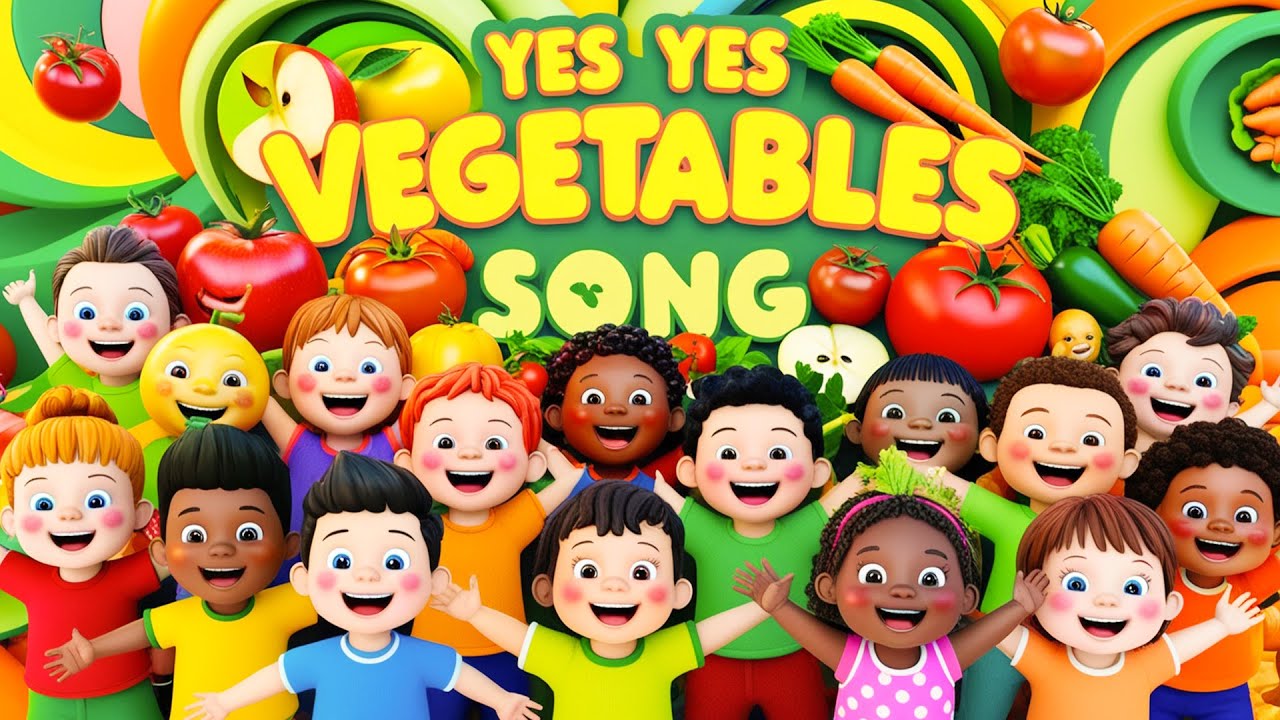 Yes Yes Vegetables Song | Rainbow Nursery Rhymes & Kids Songs - YouTube