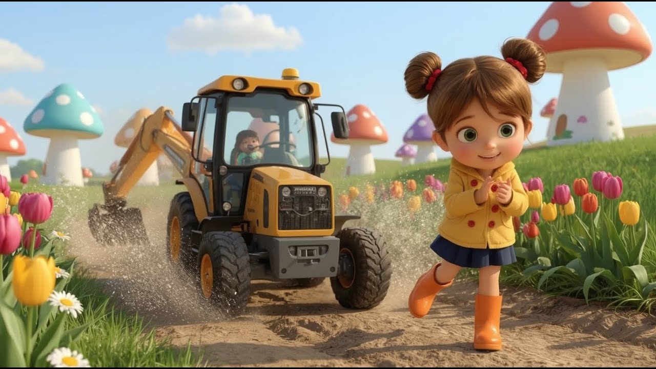 Rumble Rurable’s Big Digger Adventure | Exciting Construction Song for ...