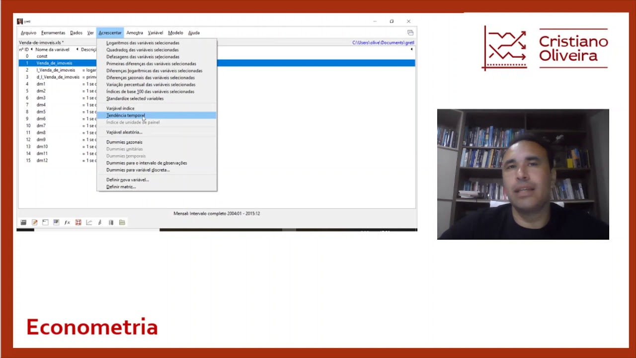 Tutorial Gretl - YouTube