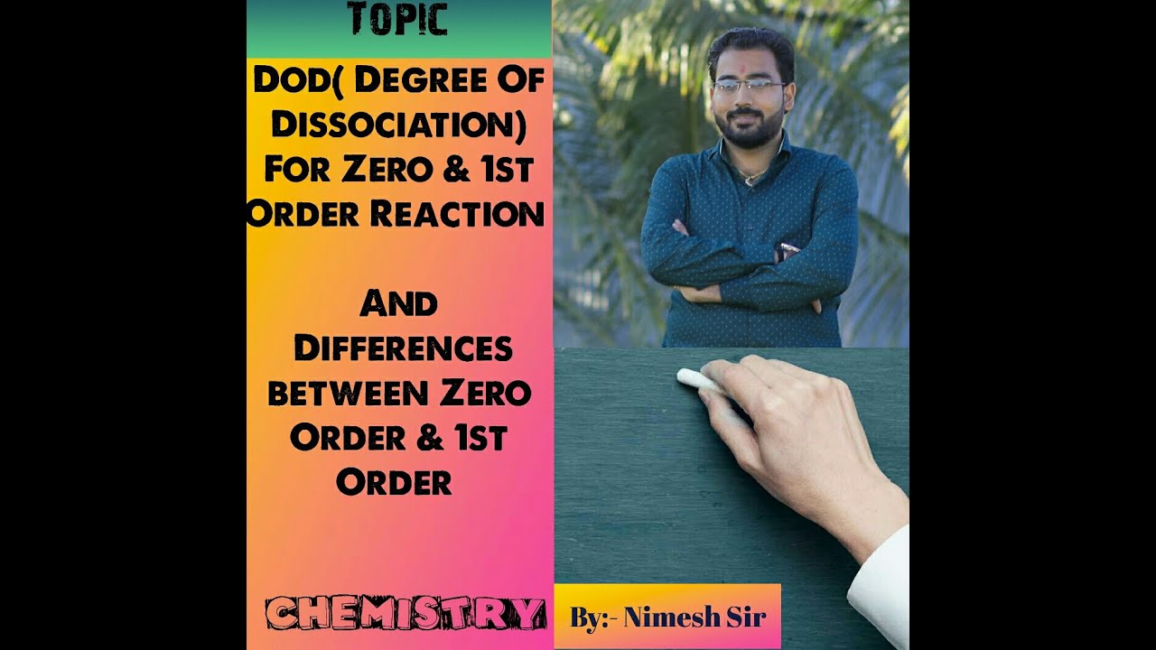 DOD For Zero & first Order & Difference between Zero & 1st Order ...