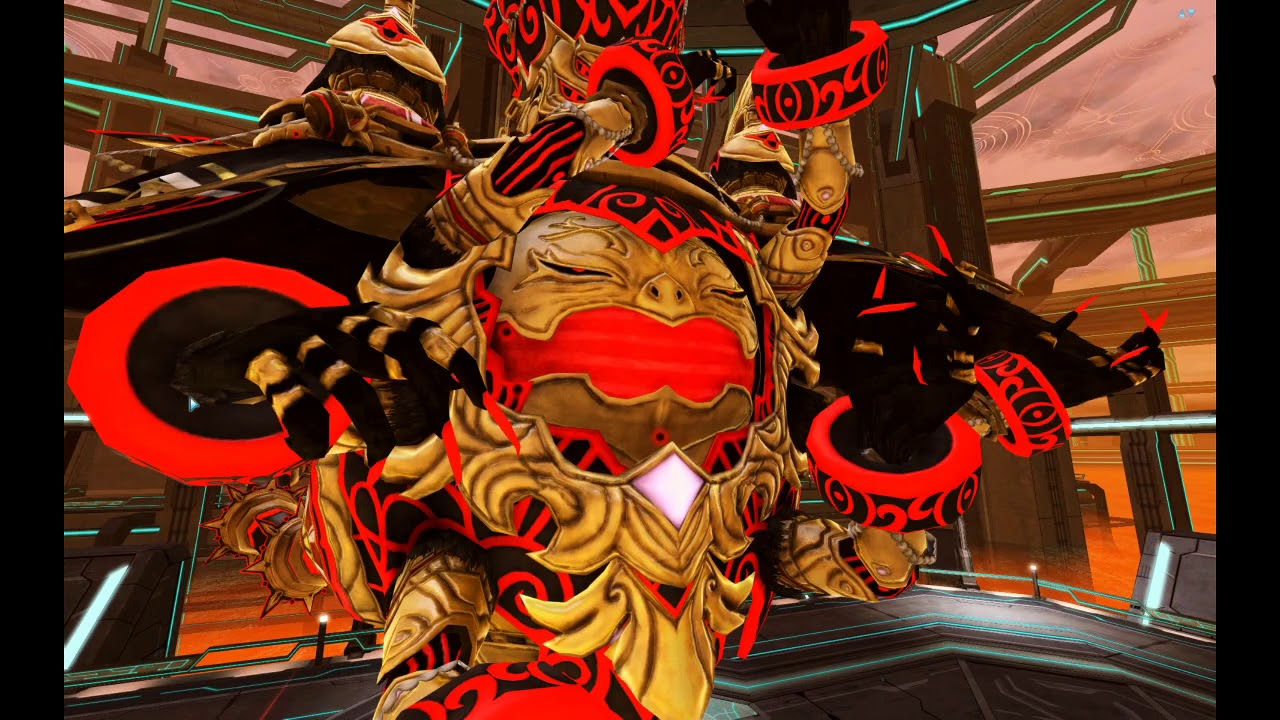 PSO2 Pandemonium Part 4 Luther Phase 1 - YouTube