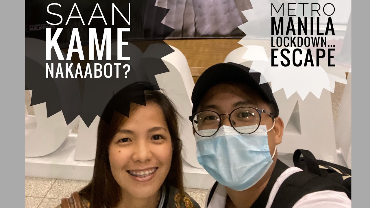 FIRST VLOG EVER...muntik nang ‘di makabalik ng Maynila (Pre ECQ gala) | ONIN DELA CRUZ VLOG ...