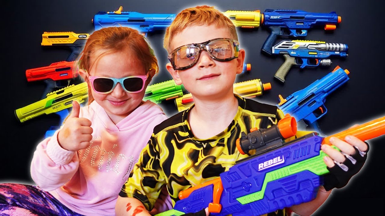 Ultimate Nerf War for Kids | Action-Packed and Funny Battle Adventure ...