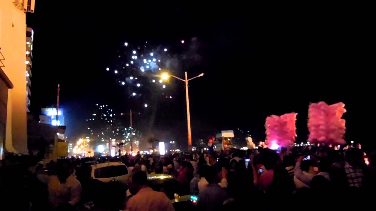 New Years in Salinas, Ecuador - YouTube