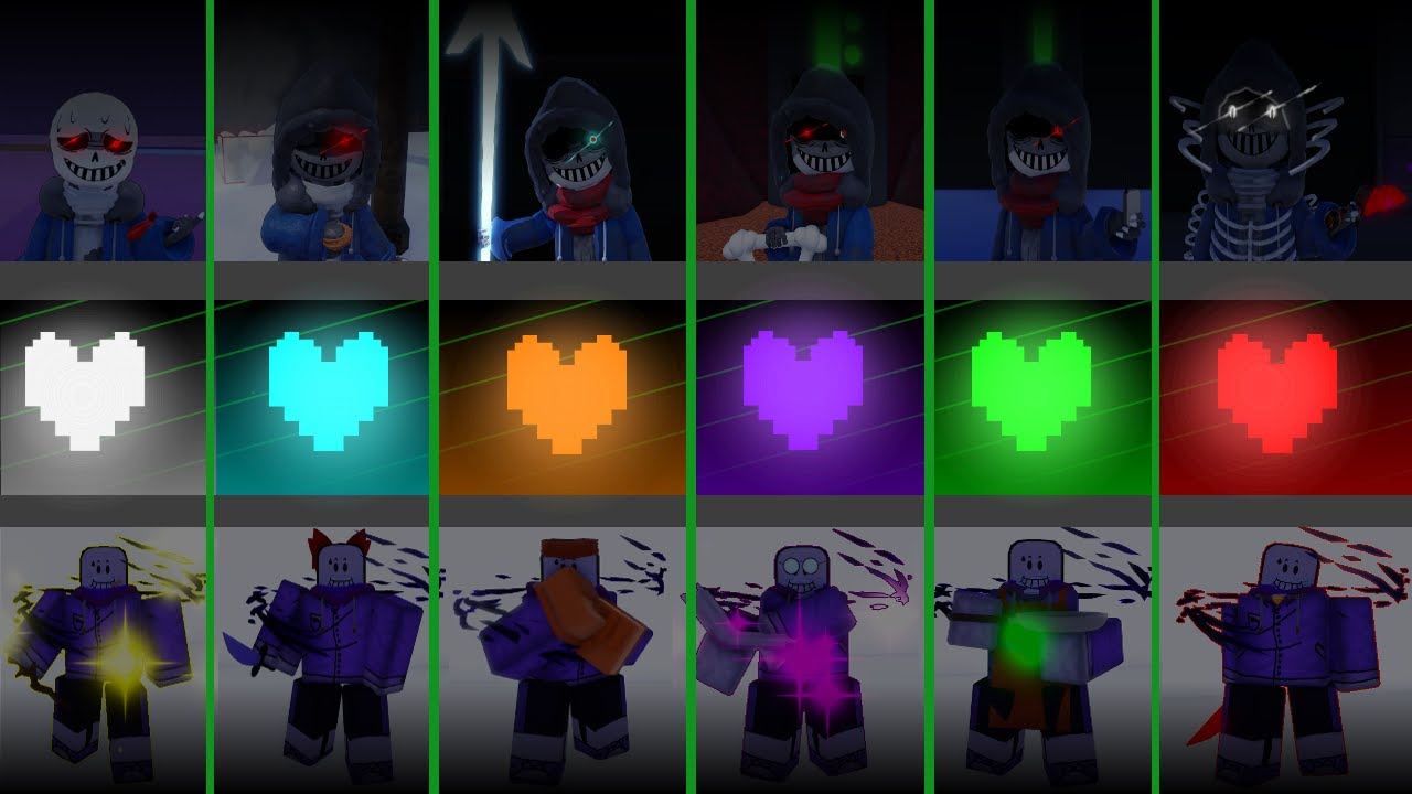 (PLAYER BUILD) | EVOLUTION DUST SANS BOSSES | Undertale: Timeline Collapse - YouTube