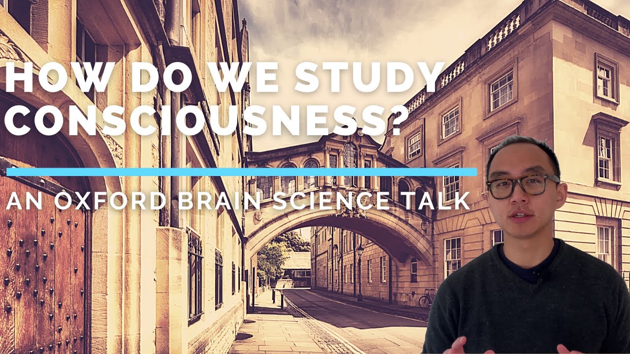 Introduction into consciousness research- an Oxford Brain Science talk ...