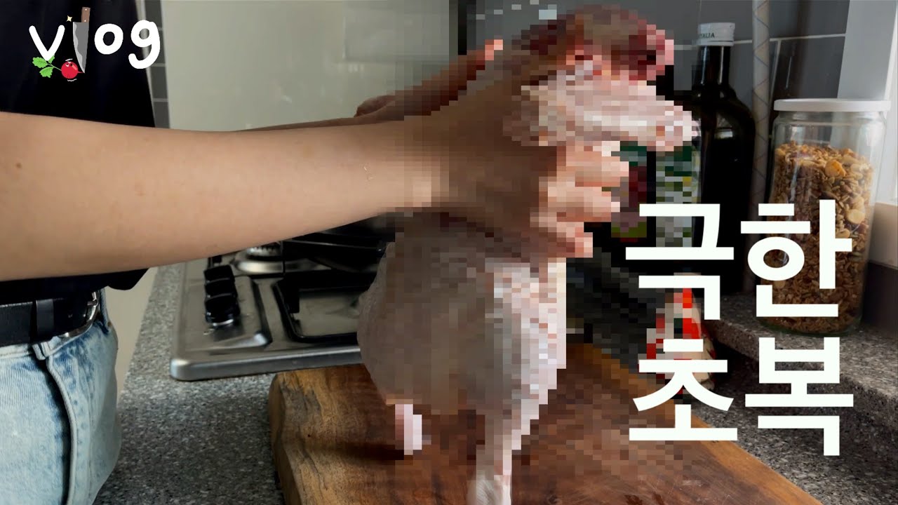 Vlog 자취방에서 말복 챙기기🥵 무쎄 협찬 들깨 고사리 파스타 광주식 오리탕 백순대 볶음 Youtube