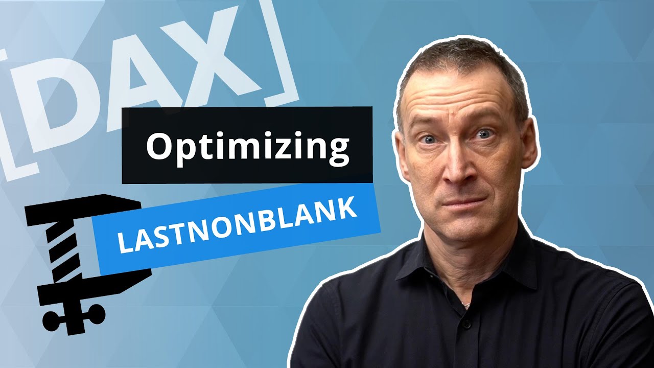 Optimizing LASTNONBLANK and LASTNONBLANKVALUE calculations - SQLBI Optimizing LASTNONBLANK and LASTNONBLANKVALUE calculations - SQLBI