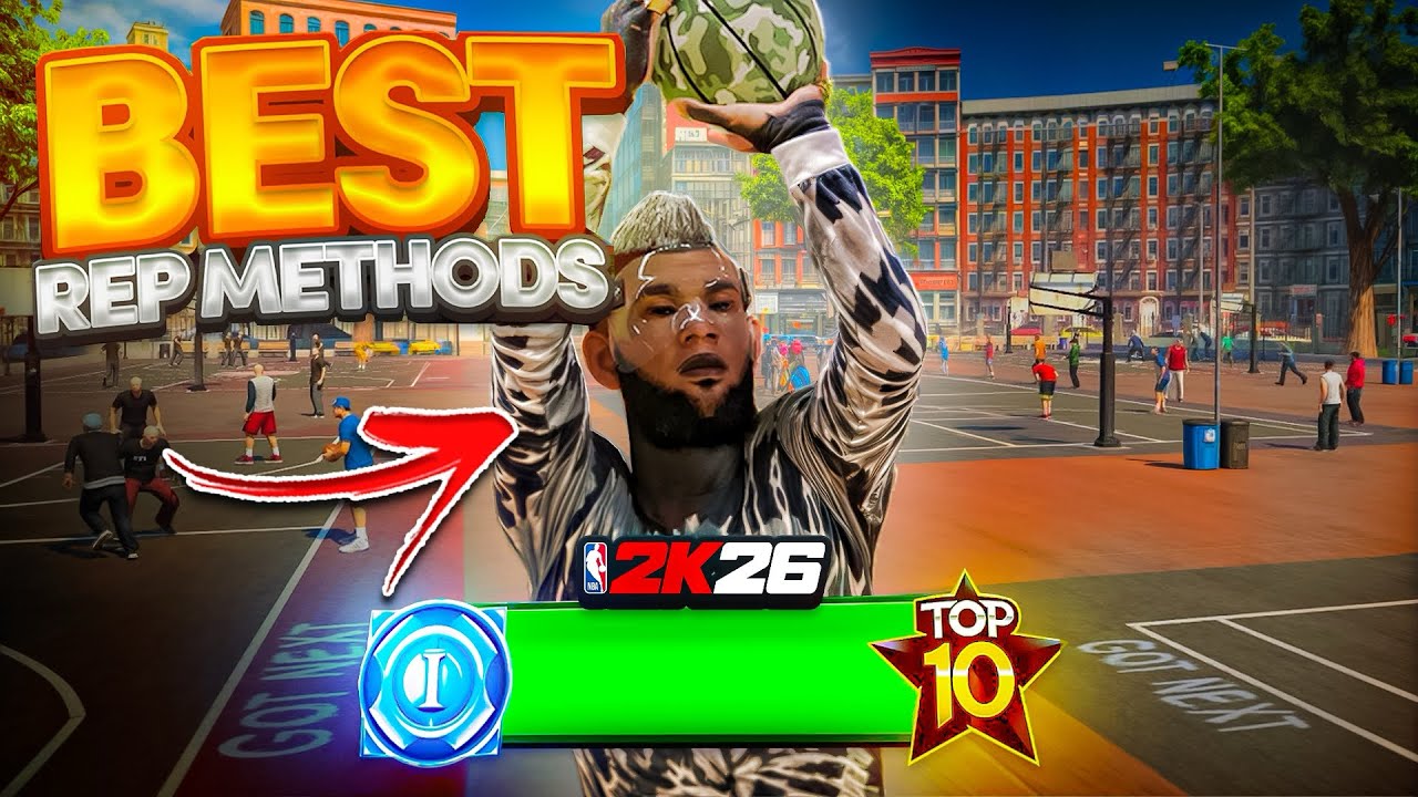 THE #1 REP METHOD ON NBA 2K26! INSTANT & FASTEST WAY TO BECOME TOP 10 ...