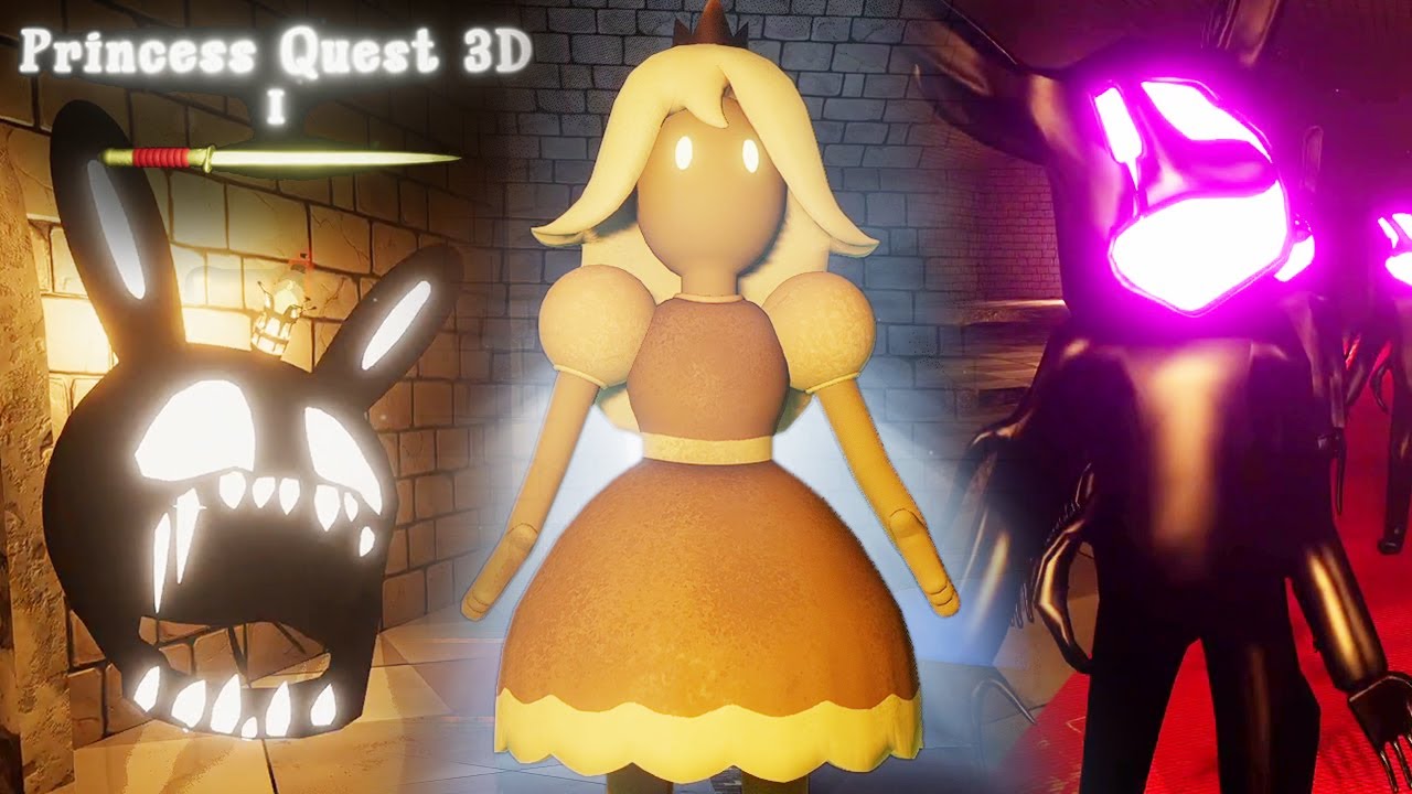 AHORA PRINCESS QUEST de SECURITY BREACH está en 3D! | FNaF FanGame - GG ...