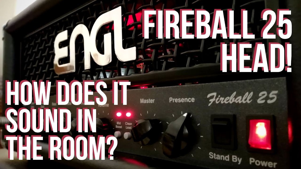Engl Fireball 25 Amp Head - Metal Demo In My House - YouTube