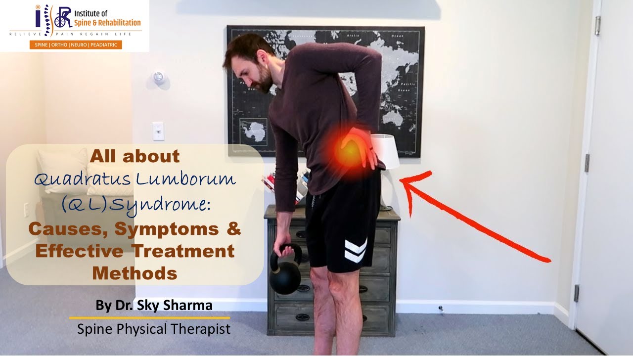 All About Quadratus Lumborum (Q.L) Syndrome, Easy Home Exercise For Q.L ...