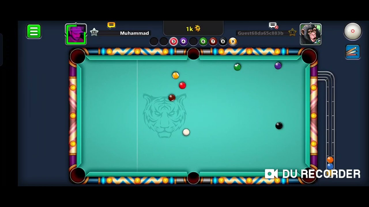 A new 9 ball poll game with amazing shorts and good player opponent ...