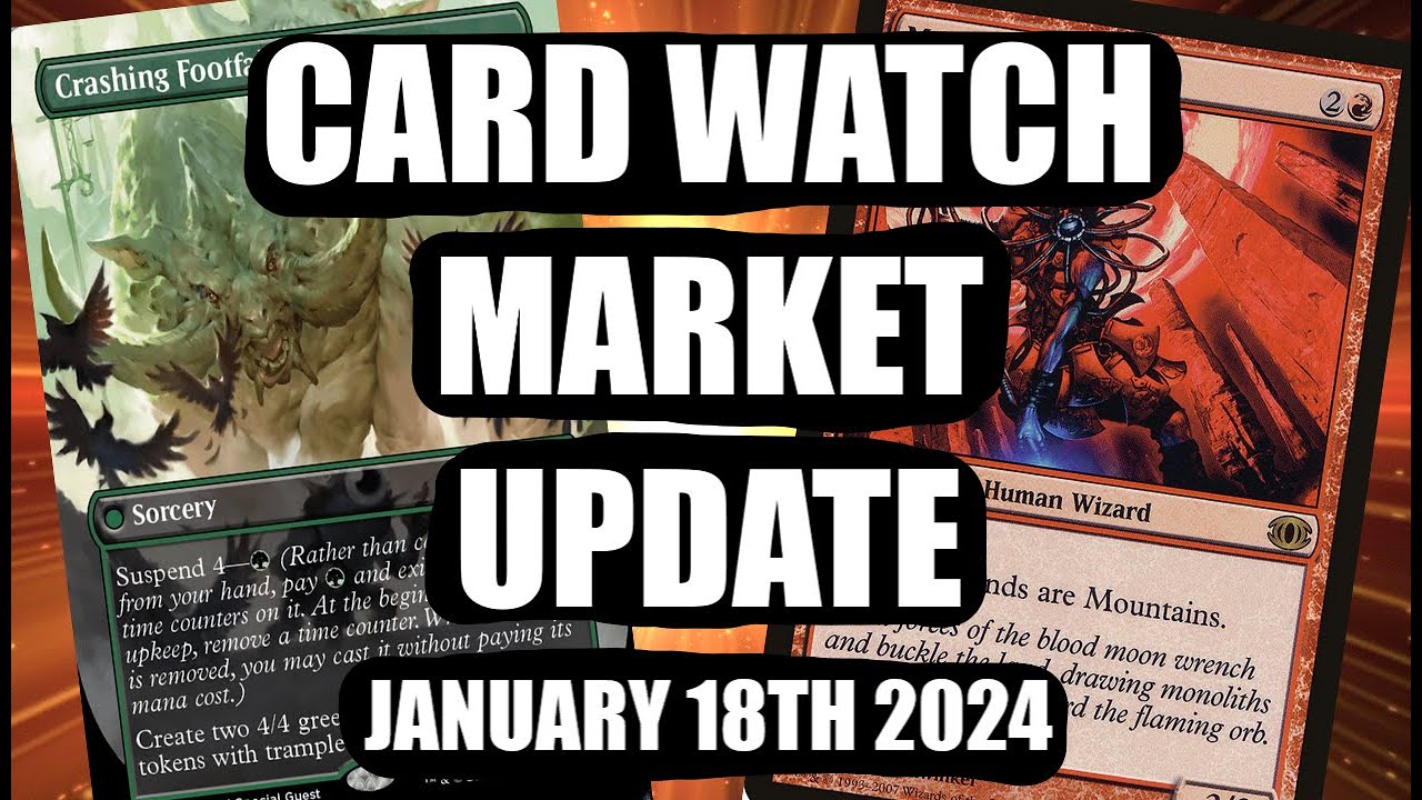 MTG Card Watch Market Update January 18th 2024 MTG Market Singles Price ...