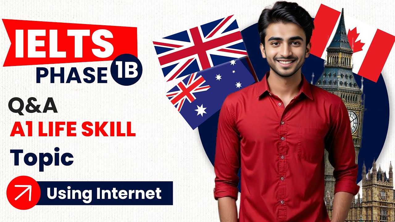 IELTS A1 Phase 1b City | A1 life skills for spouse visa | Q & A | using Internet - YouTube