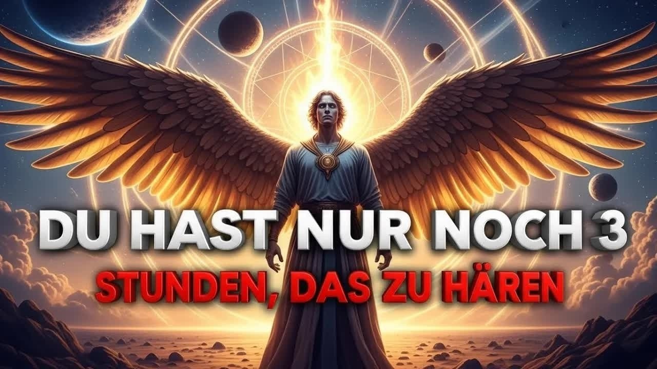 AUSERWÄHLTE DIESE BOTSCHAFT MUSS EUCH VOR MORGEN FRÜH ERREICHEN - YouTube