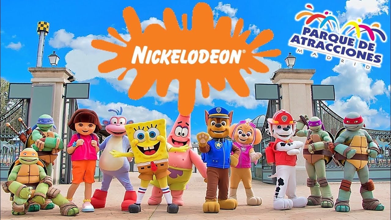 🎢 NICKELODEON LAND 2025 | Área Infantil Parque Atracciones de Madrid ...