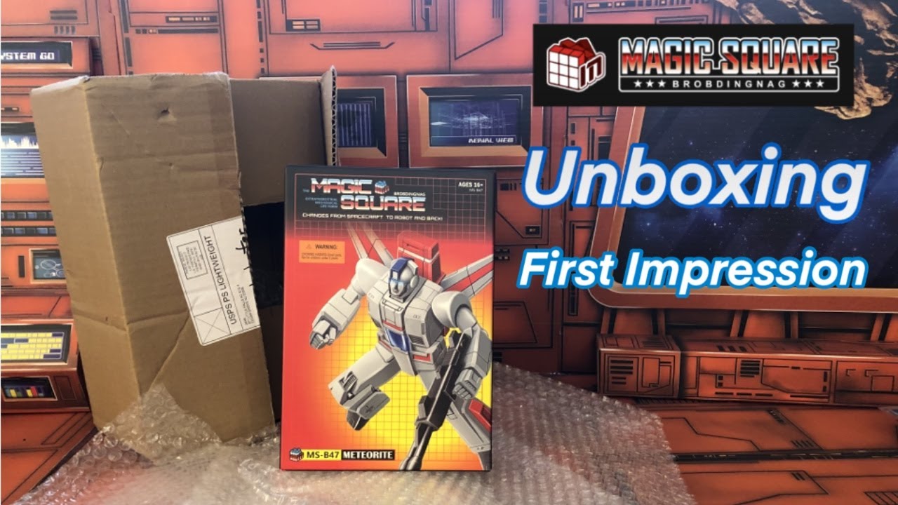 Unboxing & First Impression - Magic Square MS-B47 Meteorite ...