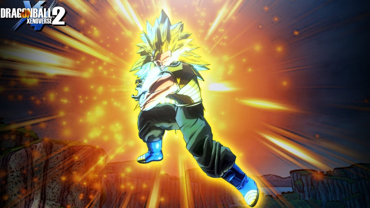 NEW ROF Vegito Movie Design! Dragon Ball Xenoverse 2 Custom Vegito ...