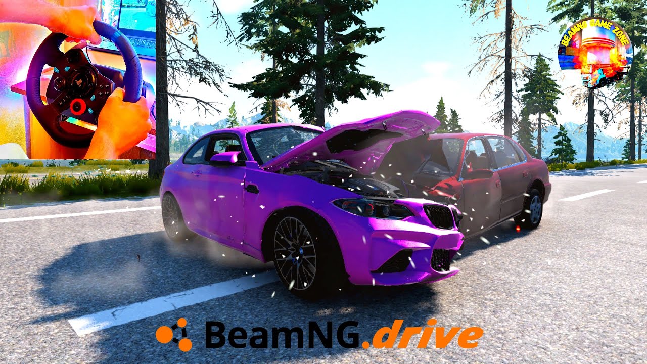Realistic Driving on the Logitech G29 Gameplay🔥BeamNg.Drive Realistic ...