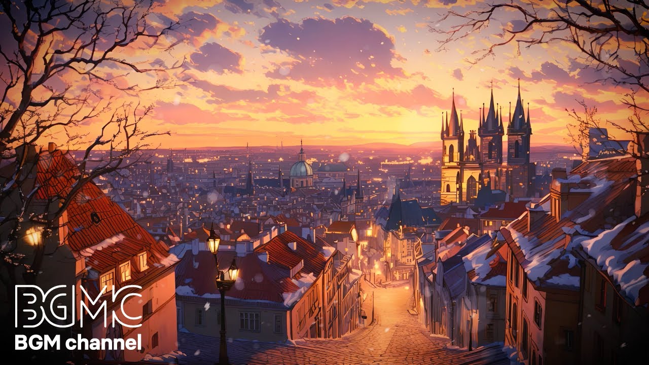 Winter Evening Jazz - Relaxing Jazz Piano Music with Snow Ambience in ...