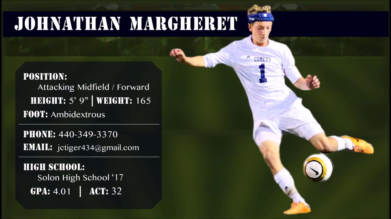 Johnathan Margheret Soccer Recruitment Video - YouTube