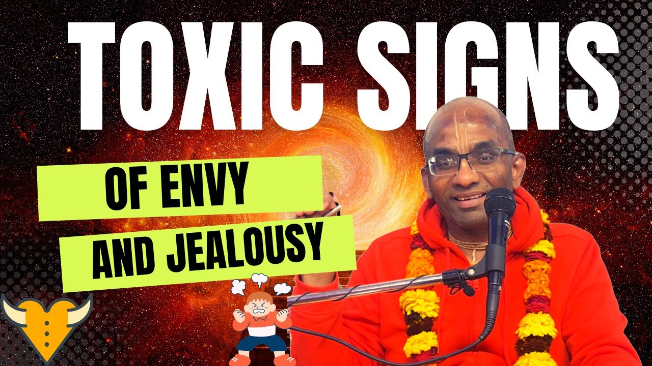 Toxic signs of Envy and Jealousy || HG Chaitanya Charan Prabhu - YouTube