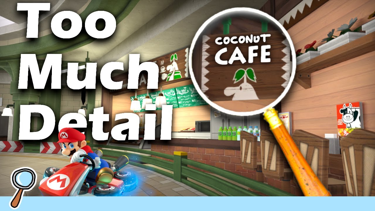 Hidden Details & References Inside of Super Bell Subway |Mario Kart 8 ...