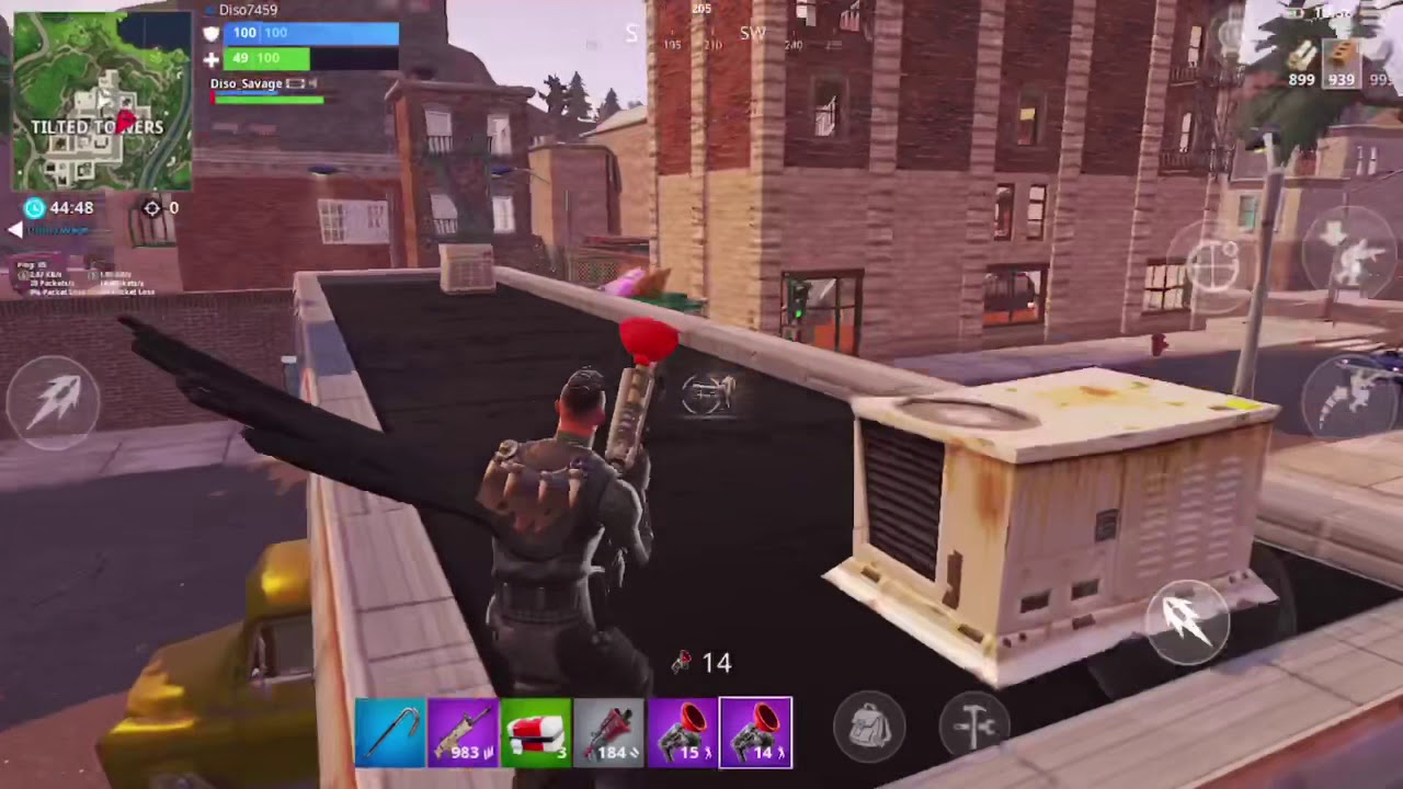 Spider-Man Parkour With NEW Grappler Fortnite Battle Royale - YouTube