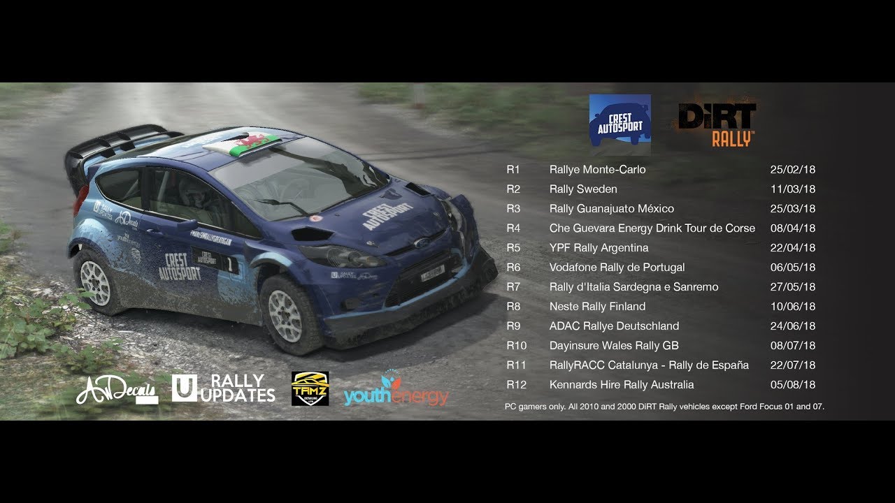 Crest Autosport R2 WRC @ Rally Sweden | DiRT Rally - YouTube
