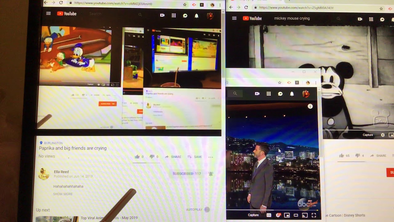 Paprika and giant friends are crying - YouTube