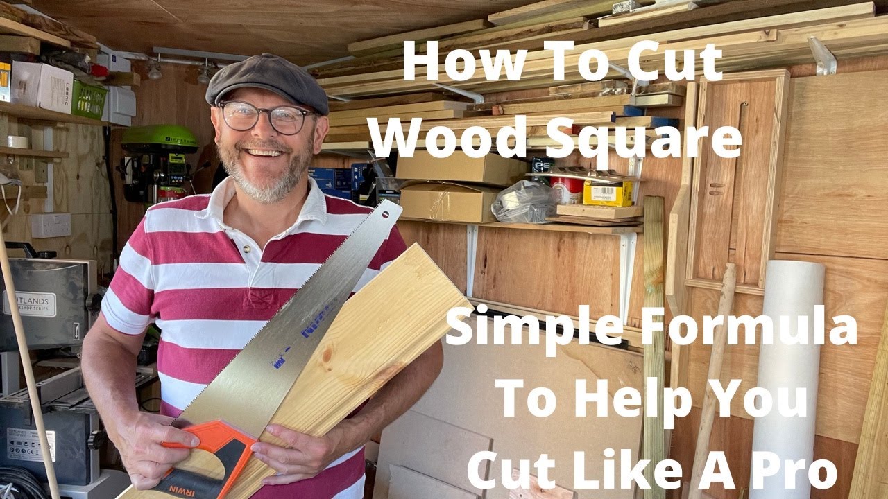 How To Cut Wood Square Like A Pro - YouTube