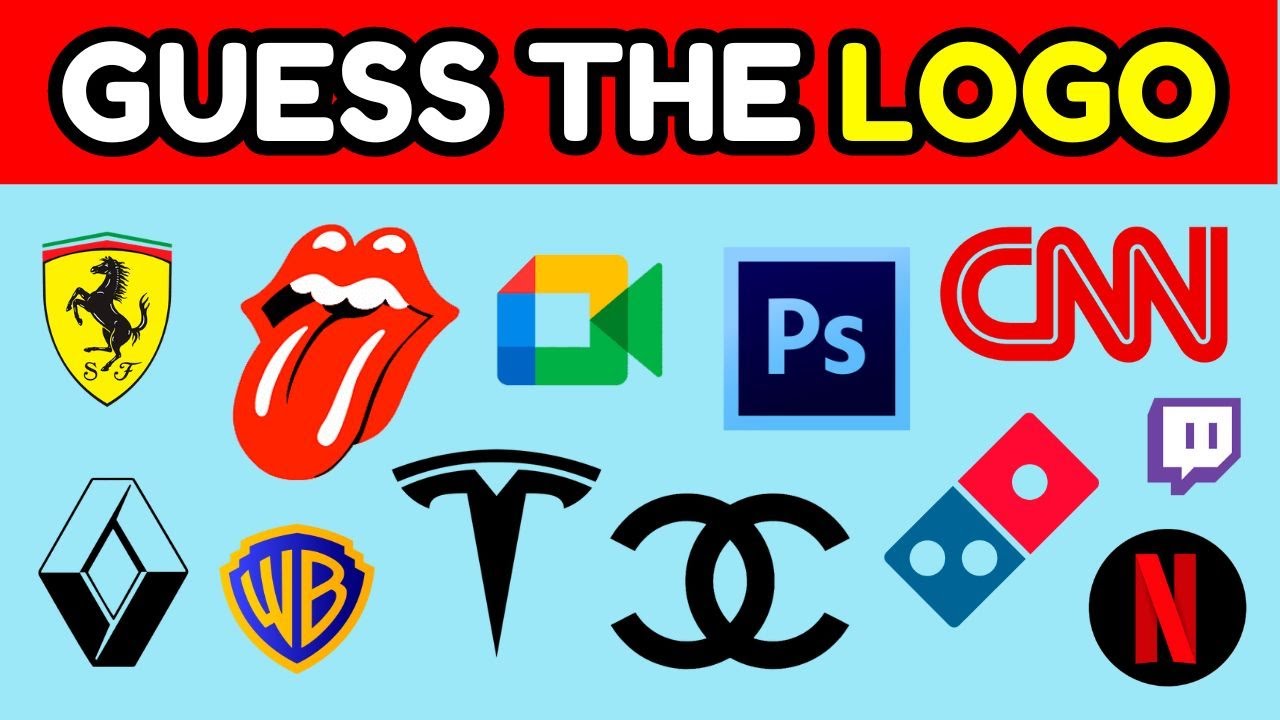 DO YOU KNOW THESE BRANDS? Guess the Logo in 5 Seconds | The Most Famous ...