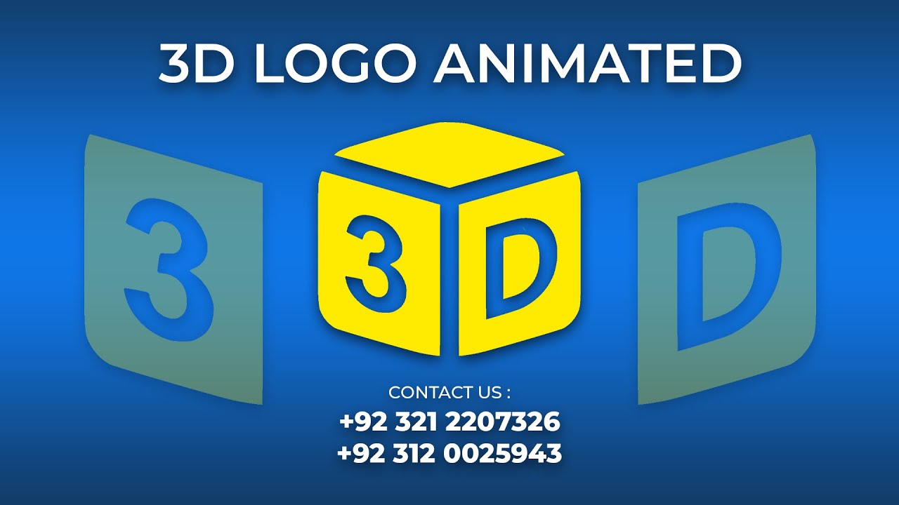 3D Logo | 3D Logo Animation After Effects | Element 3D #3dlogo - YouTube