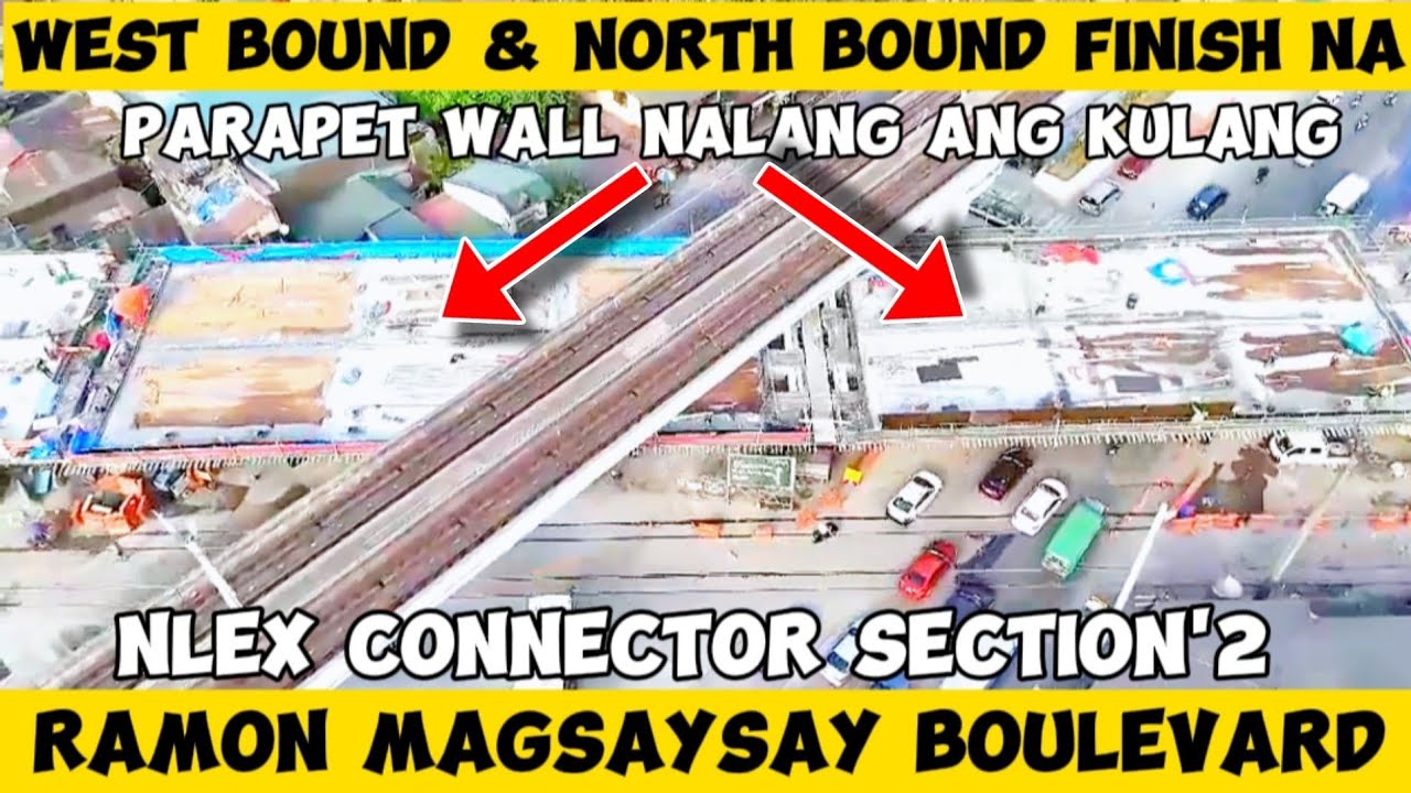 WEST&NORTH FINISH NA PARAPET WALL NALANG ANG KULANG nlex Connector ...
