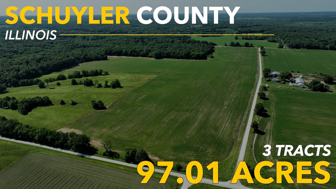 Logan Aerial Tour - Schuyler County, Illinois - YouTube