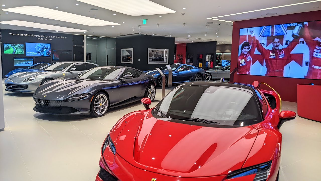 Welcome Back to Bellevue | Ferrari of Seattle Showroom - YouTube