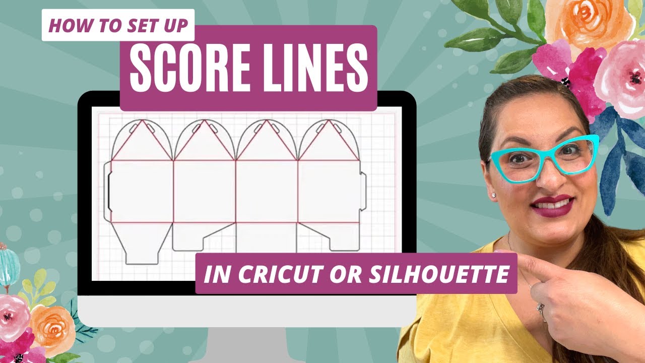How to Set up Score Lines in Cricut Design Space and Silhouette Studio ...