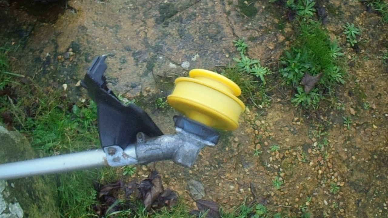 ROBIN PETROL STRIMMER BRUSH CUTTER , NEEDS TUNING - YouTube