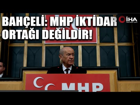 Bahçeli: \