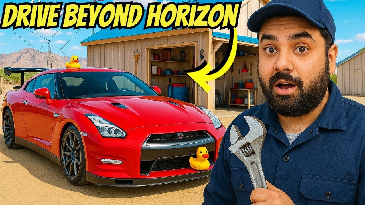 I BUILD A SUPER CAR IN DESERT | Drive Beyond Horizon | EP 1 - YouTube
