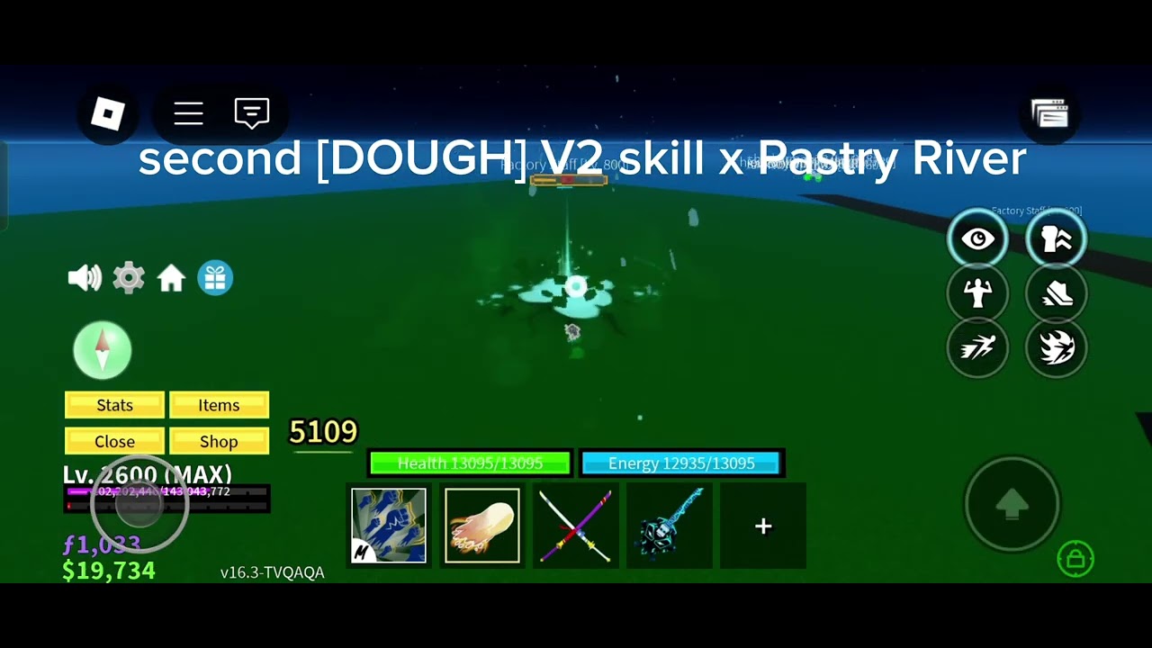 show casing awk dough in bloxfruit - YouTube