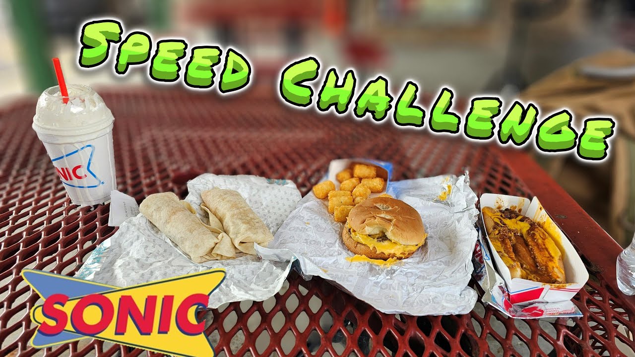 Sonic Drive In Discount Speed Challenge Belleville Illinois - YouTube