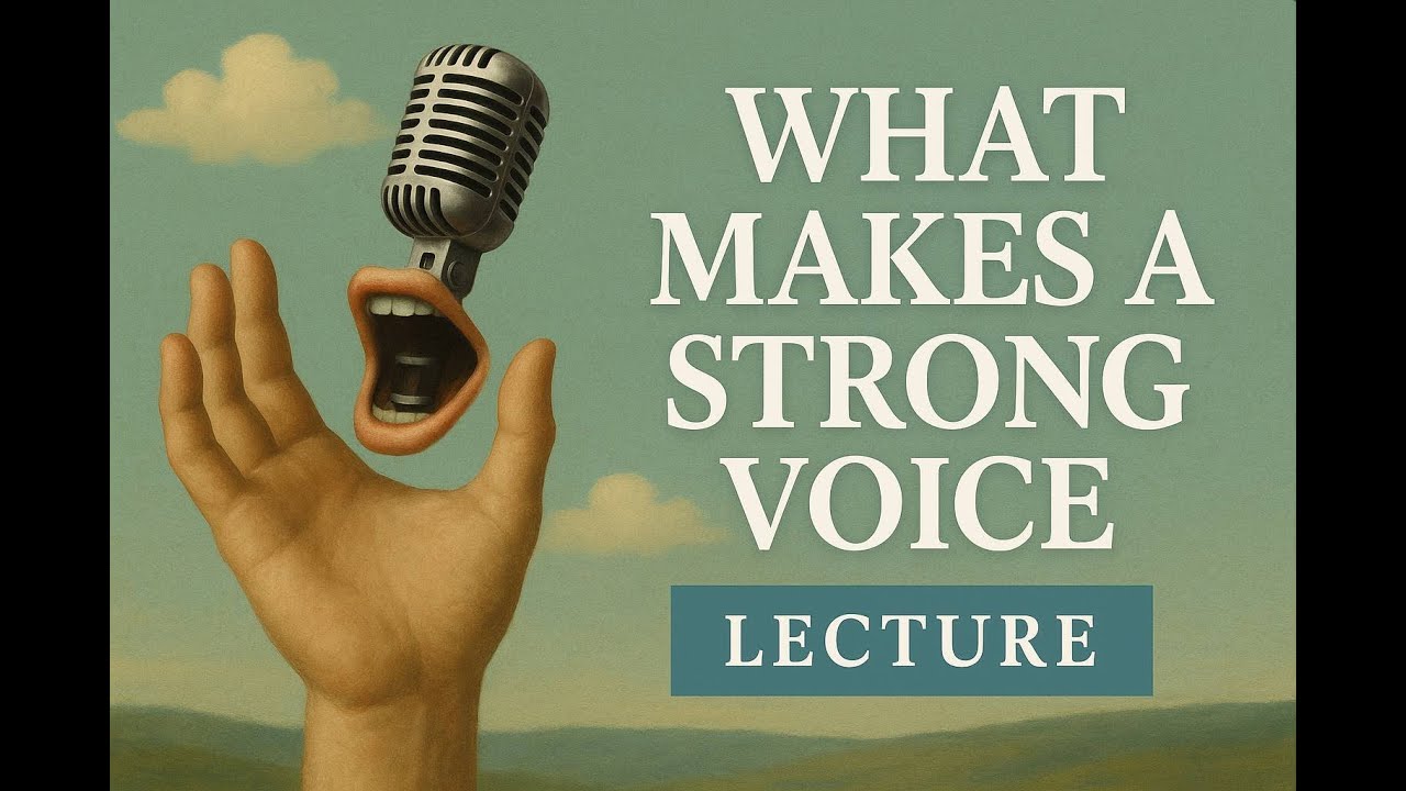 What Makes a Strong Voice - YouTube
