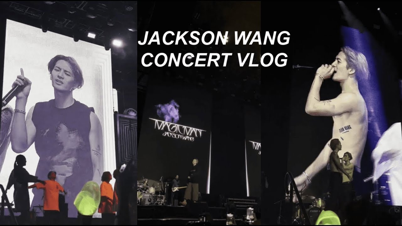 Jackson Wang - MAGICMAN Concert Vlog in Toronto ☆ | JACKSON WANG ...